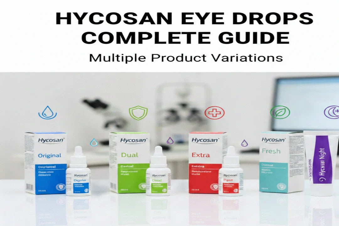 Hycosan Eye Drops Complete Guide to All Variations & Uses – UK Meds Online