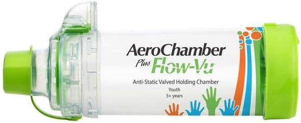 AeroChamber Plus Flow-Vu (Green) - for Asthma Inhalers – UK Meds Online