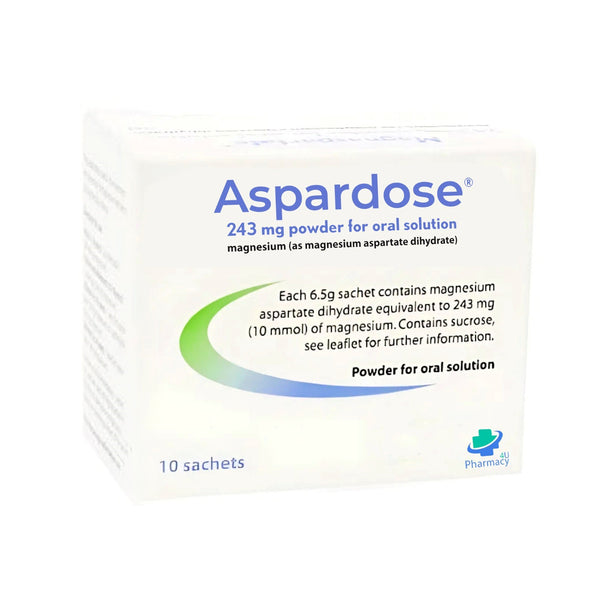 Aspardose Magnesium 243mg Orange Flavour Oral Solution – UK Meds Online