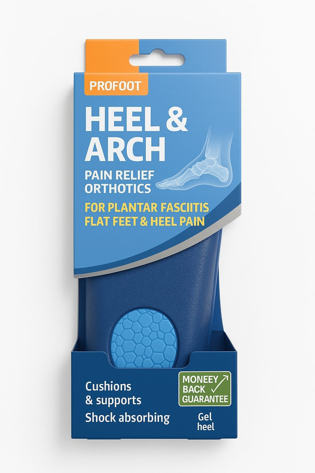 Profoot Super Sport Moulded Arch / Heel Support - Women's – UK Meds Online