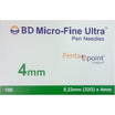 BD Micro-Fine Ultra Pen Needles 4mm (32g) 100 Needles – UK Meds Online