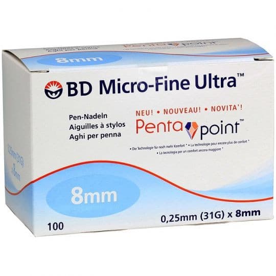 BD Micro-Fine Ultra Pen Needles 4mm (32g) 100 Needles – UK Meds Online
