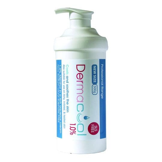 Dermacool 1% Menthol in Aqueous Cream 500g – UK Meds Online