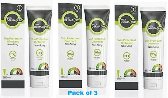 Medi Derma Pro Skin Protectant Ointment Cream 115g (Pack of 3) – UK ...
